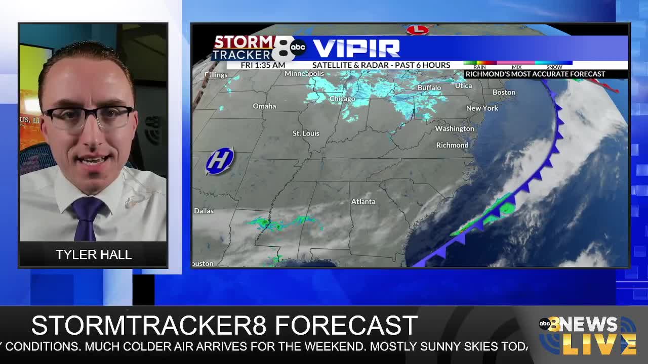 Tyler’s Friday Morning Forecast – WRIC ABC 8News
