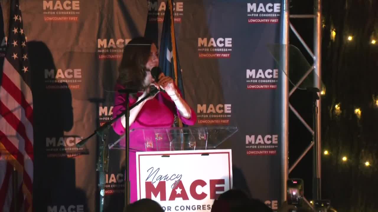 Full speech: Nancy Mace declares victory in Lowcountry – WSAV-TV