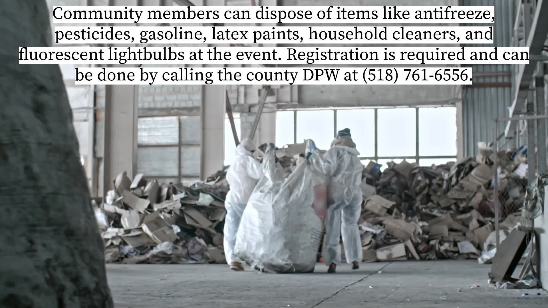 Warren County holds hazardous waste disposal event – NEWS10 ABC