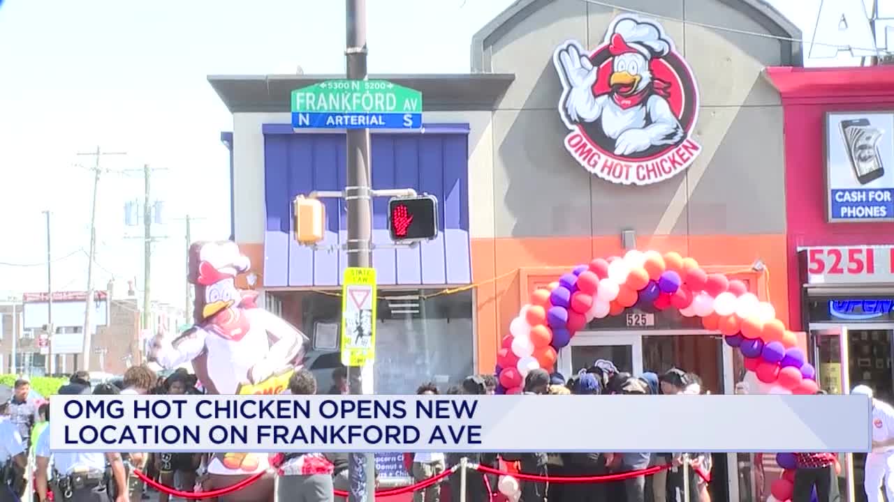 OMG Hot Chicken opens new location in East Frankford – PHL17.com
