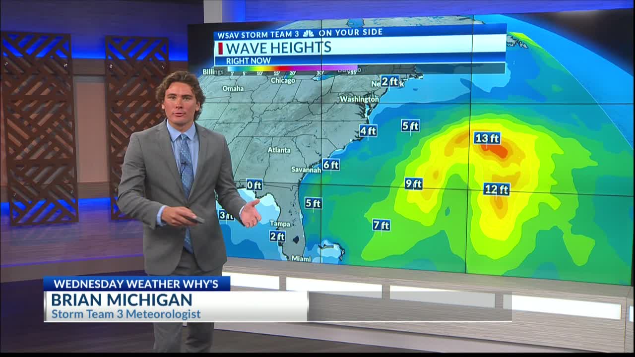 Wednesday Weather Why’s: How do waves form? – WSAV-TV