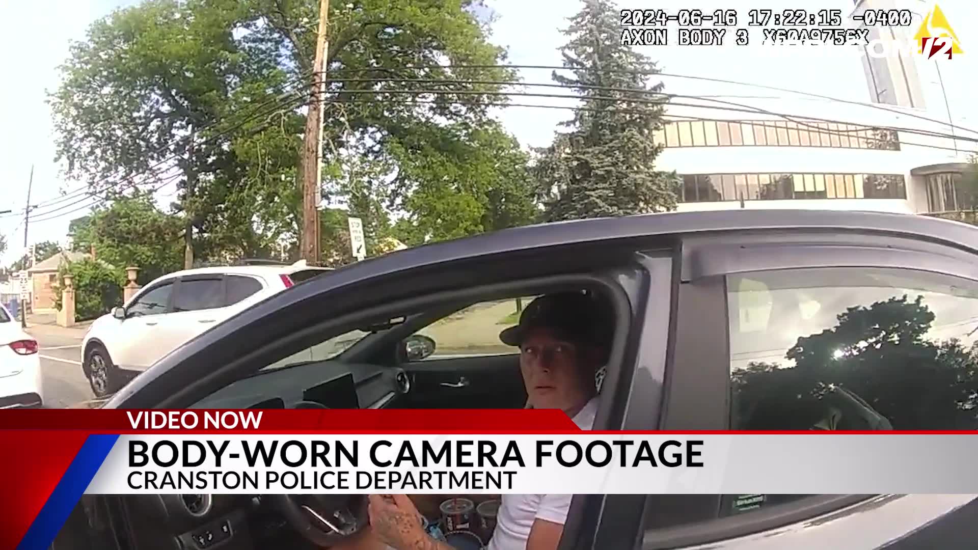 Video Now: Bodycam footage showing what led up to a Cranston officer ...