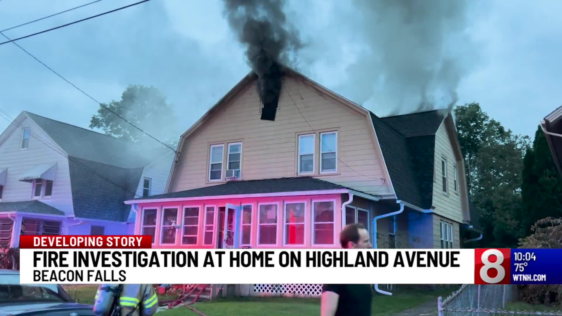Firefighter injured in Beacon Falls structure fire – WTNH.com