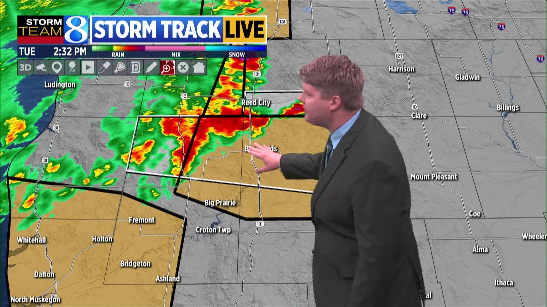 Thunderstorms prompt warnings for Muskegon, Newaygo, Oceana counties ...