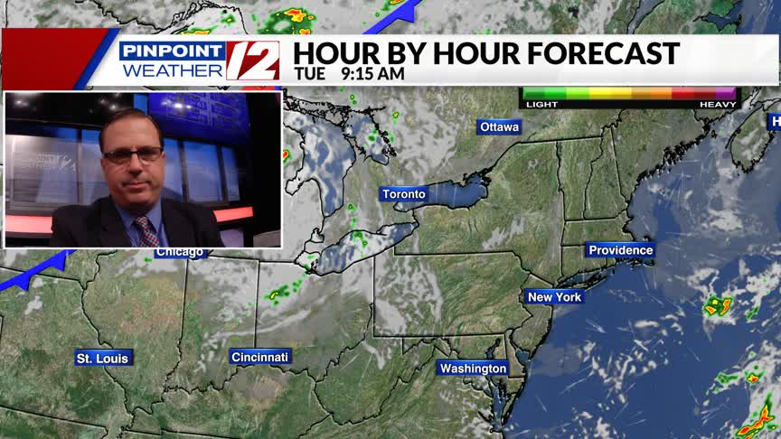 WPRI 12 Weather Now 8/27/24: Sunny, Warm and Humid Today; Shower ...