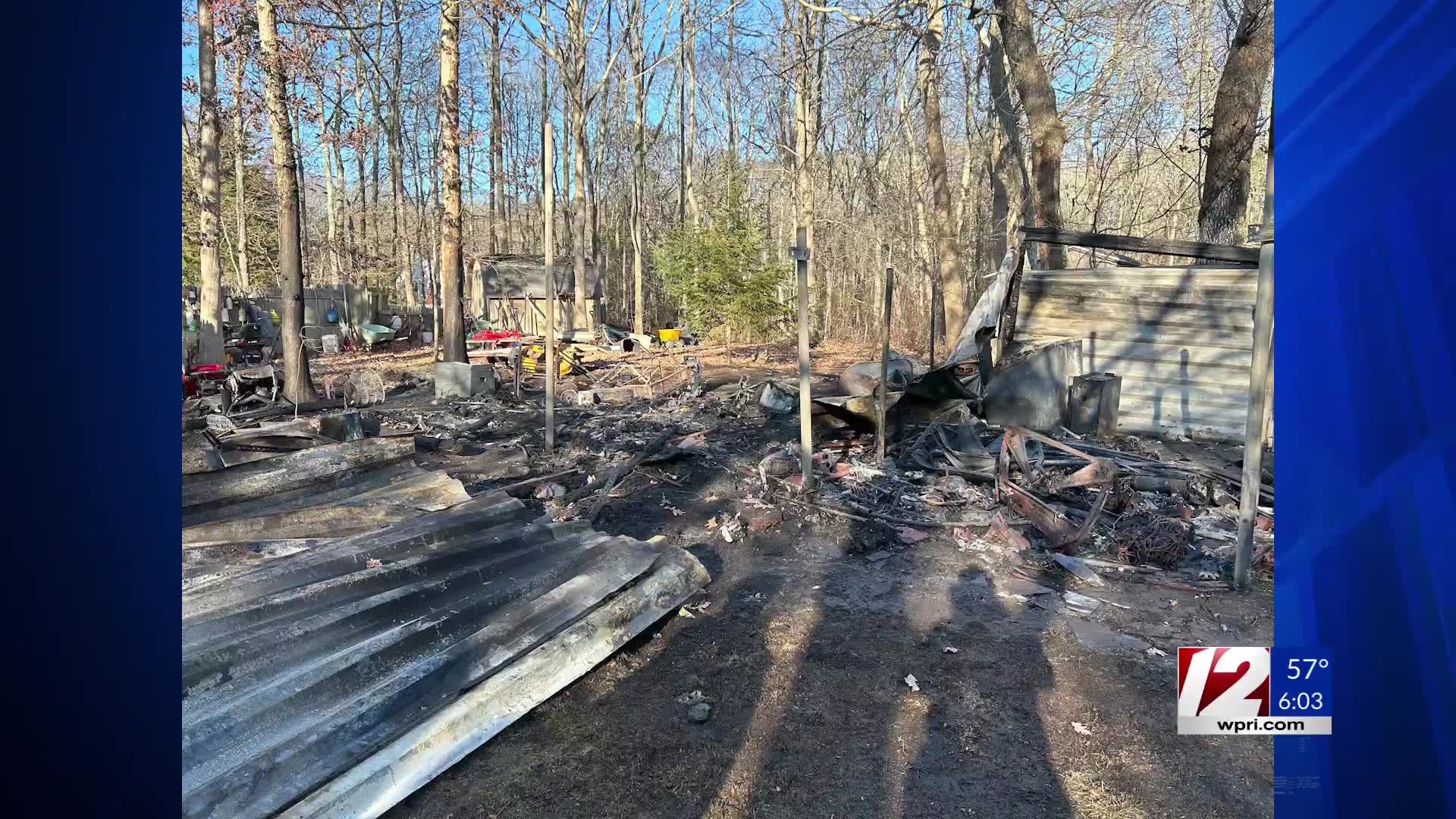 Fairhaven fire pit causes significant damage to house and shed – WPRI.com