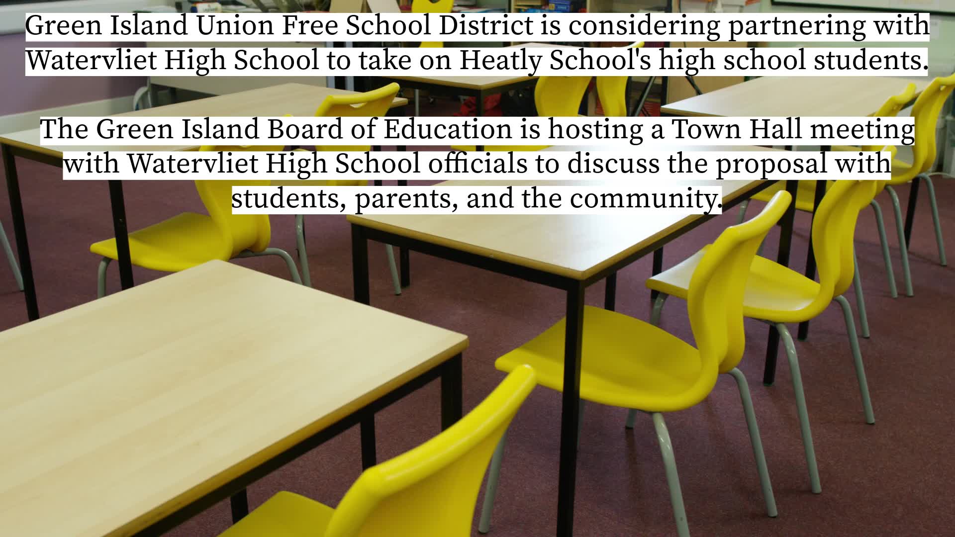 Green Island UFSD proposes new tuition plan for Heatly – NEWS10 ABC