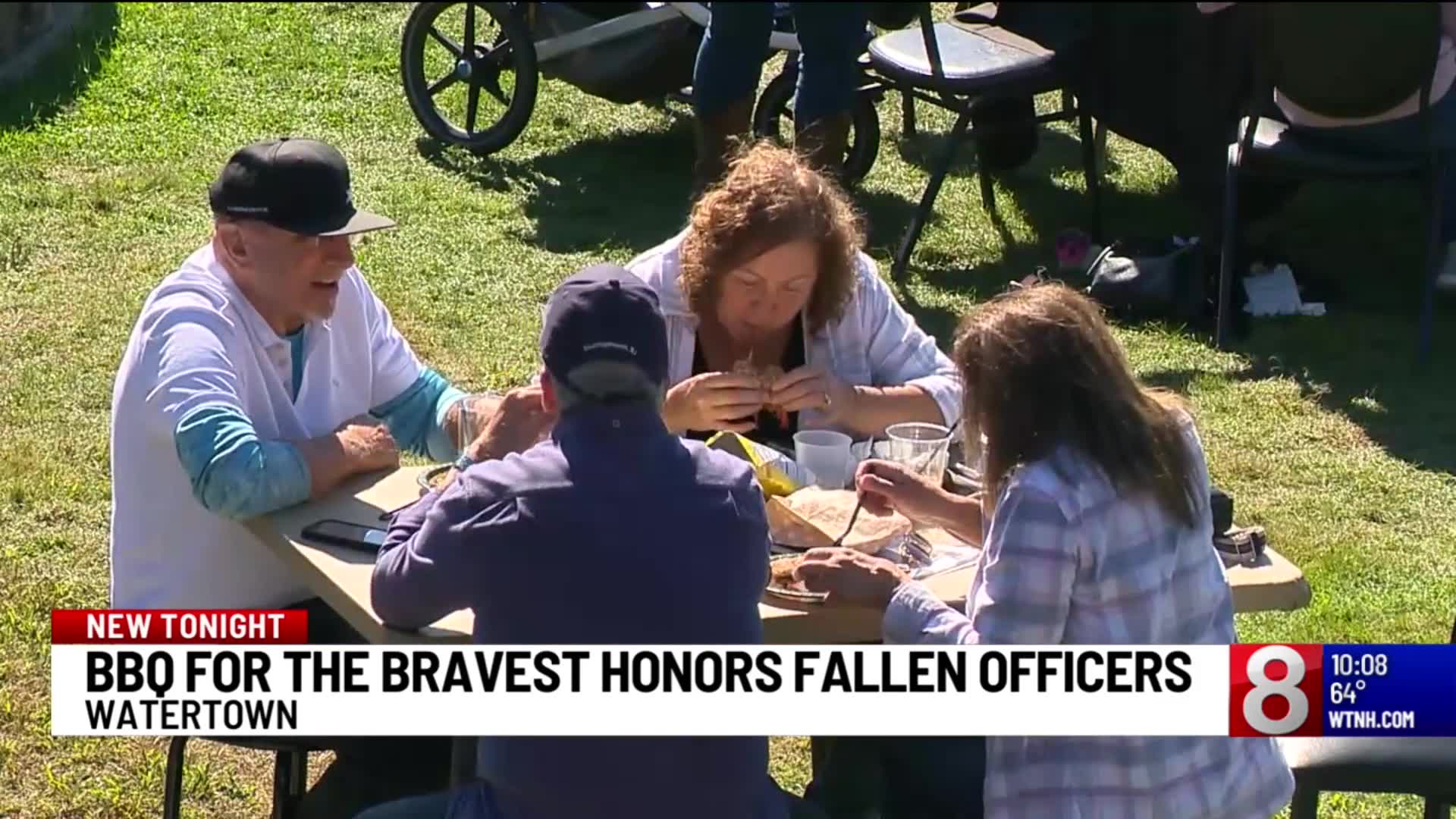 Fallen officers honored with a Barbecue in Watertown – WTNH.com