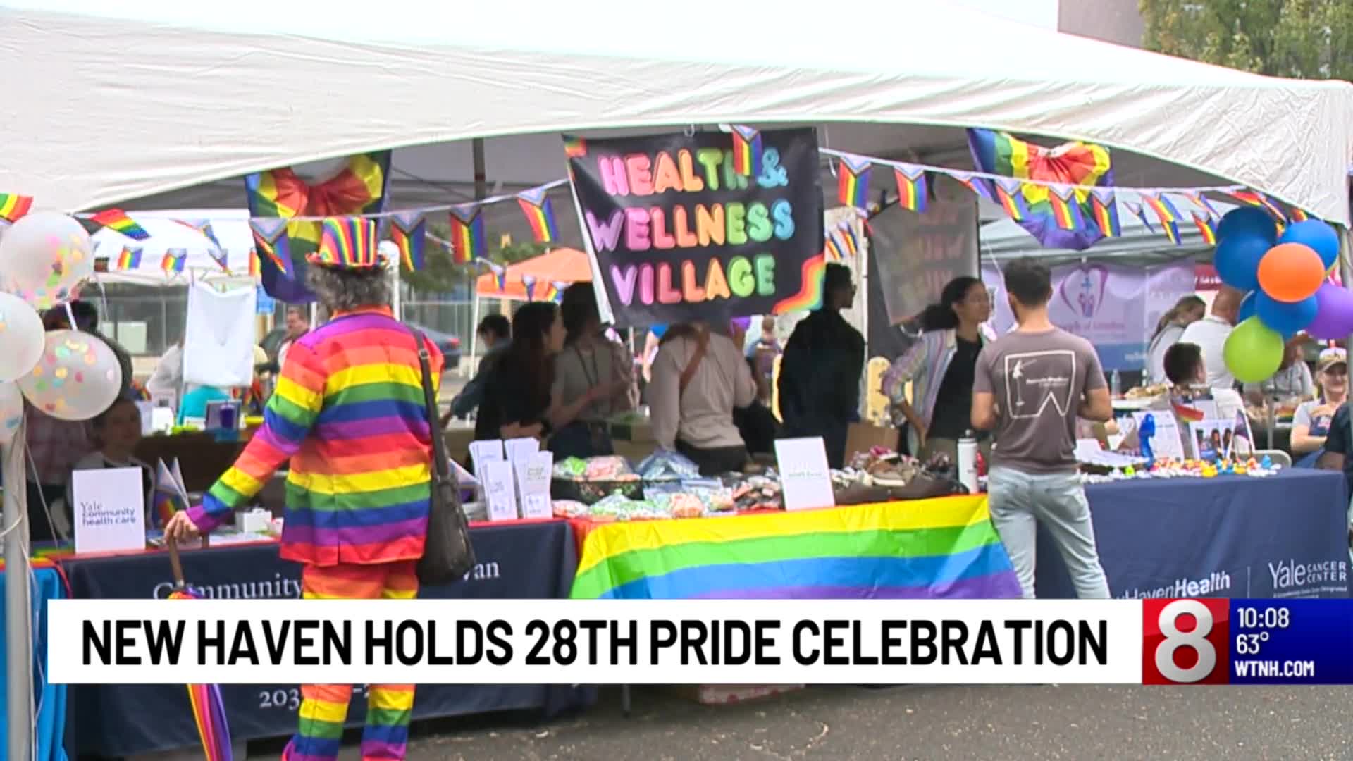 Rain doesn’t stop New Haven Pride from celebrating for a 28th year ...