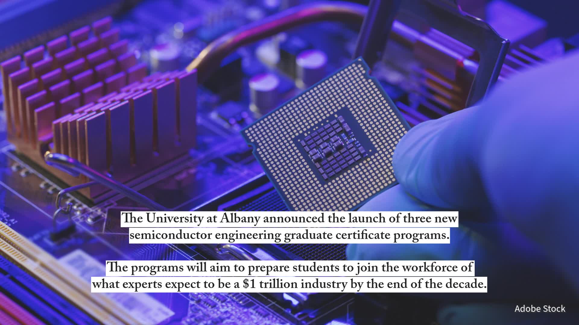 UAlbany launches three semiconductor engineering graduate programs ...
