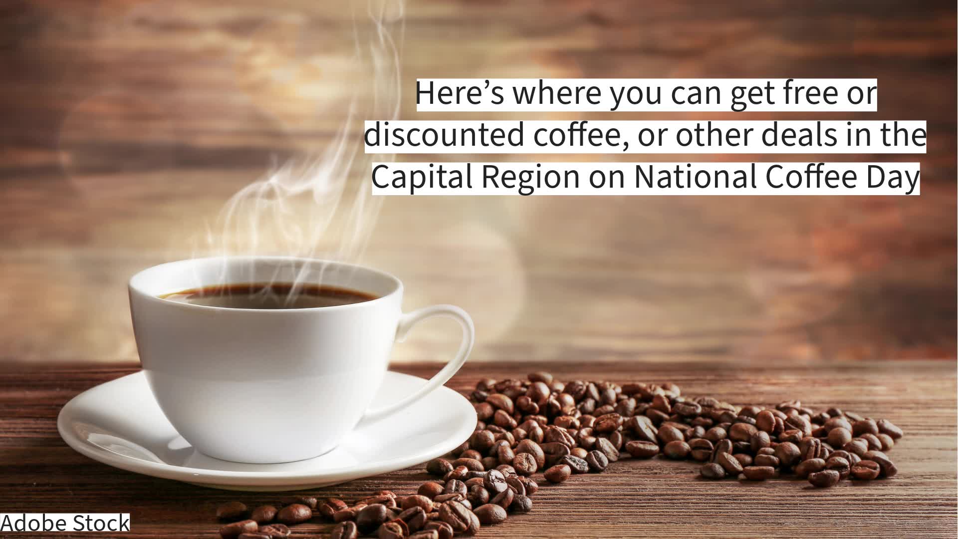 National Coffee Day deals in the Capital Region – NEWS10 ABC
