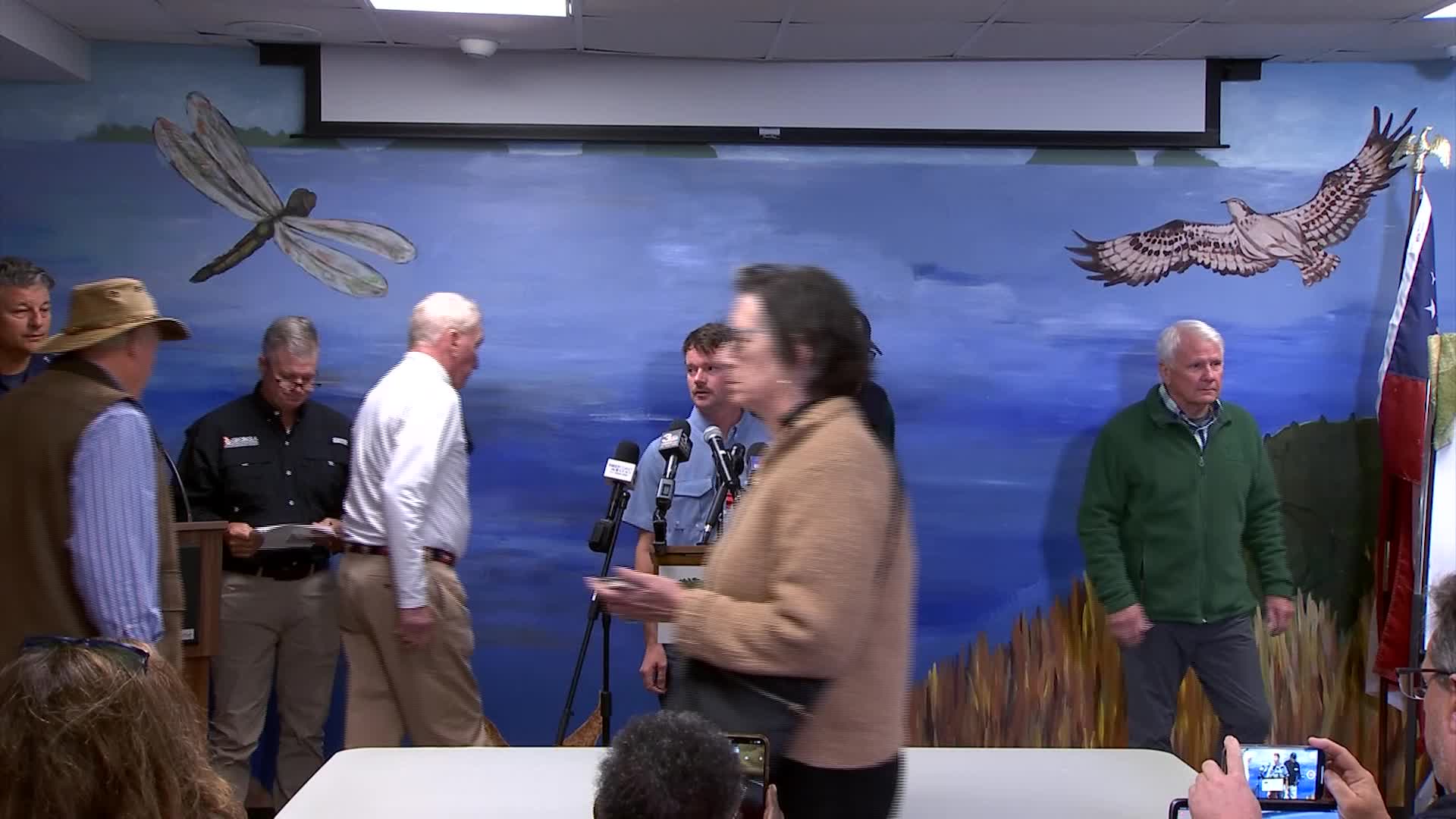 Sapelo Island Press Conference – WSAV-TV