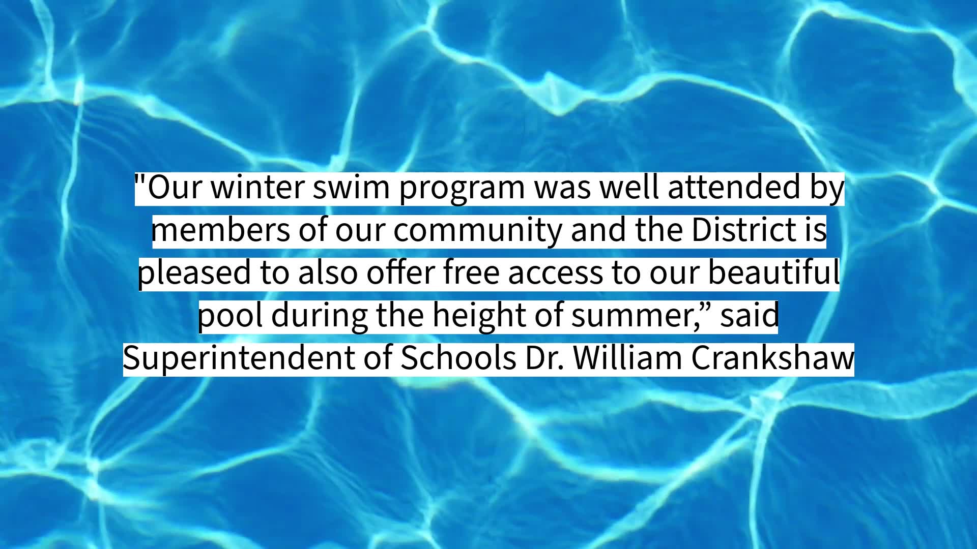 Johnstown HS opening up pool to community this summer – NEWS10 ABC