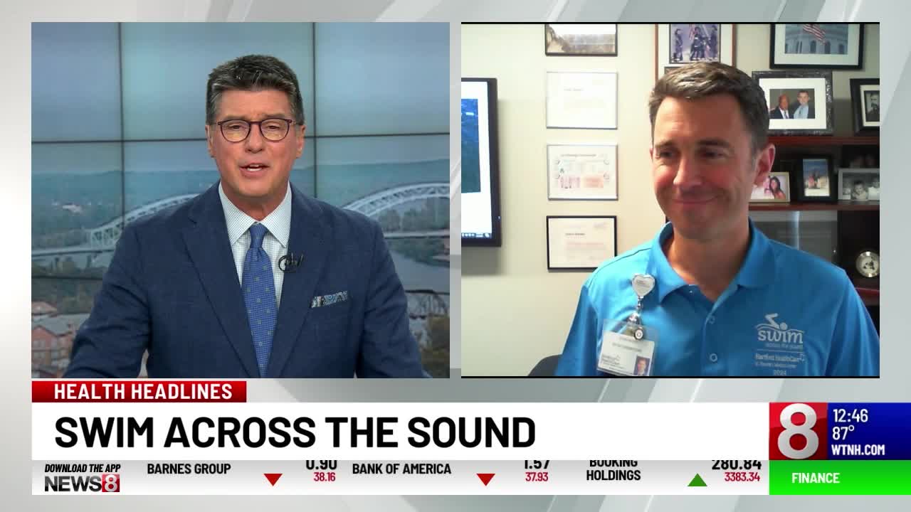 St. Vincent’s employee in Swim Across the Sound – WTNH.com