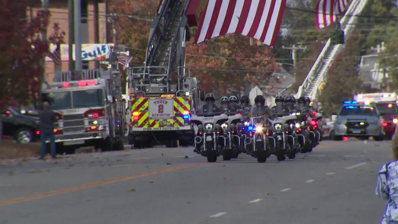 Procession held for fallen Wethersfield firefighter – WTNH.com
