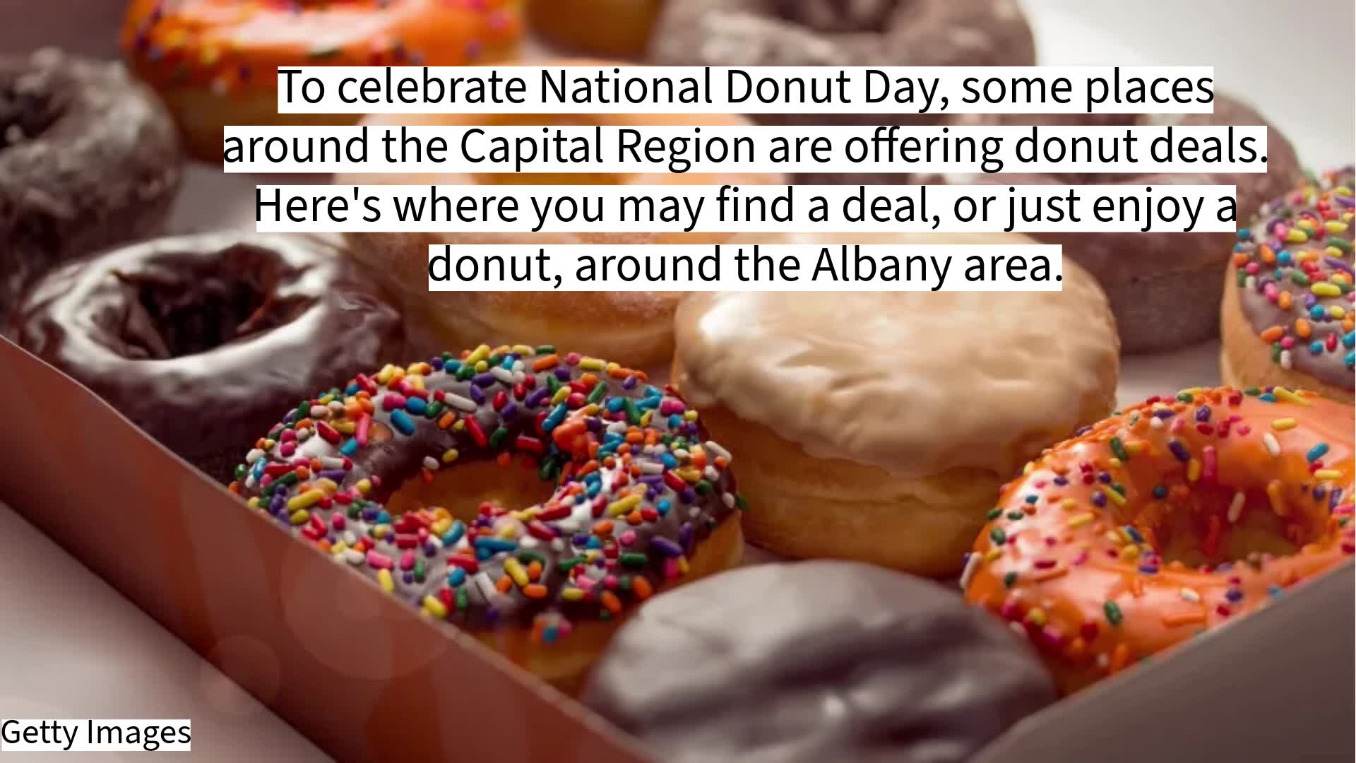 Celebrating National Donut Day in the Capital Region – NEWS10 ABC