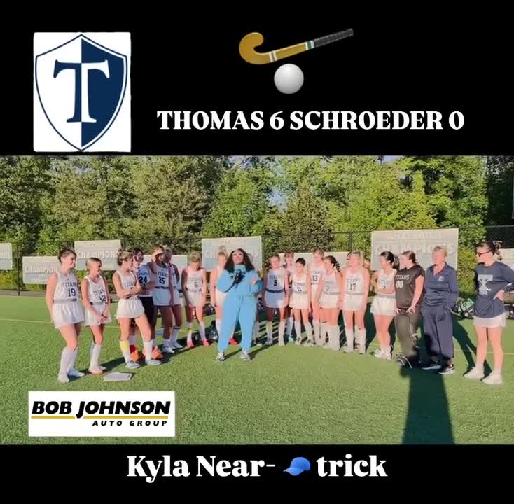 Primetime 585: Thomas vs Schroeder field hockey – RochesterFirst