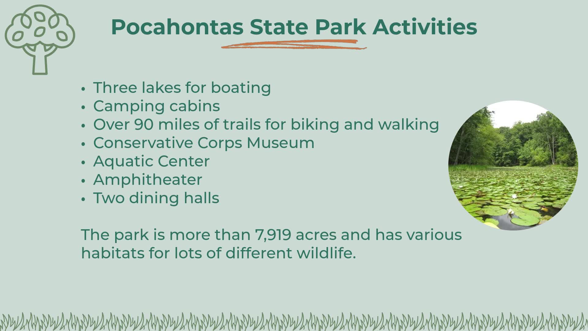 All About Pocahontas and Powhatan State Parks – WRIC ABC 8News