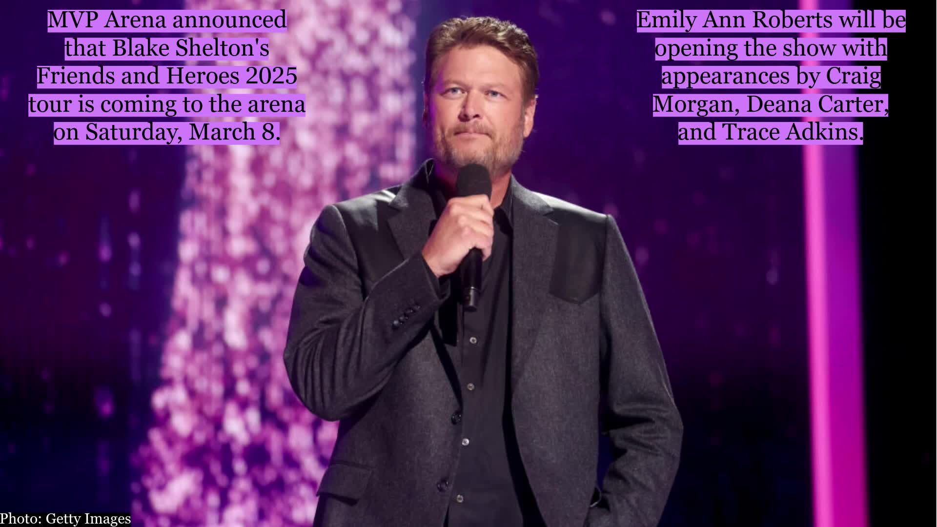 Blake Shelton to perform at MVP Arena in Albany – NEWS10 ABC