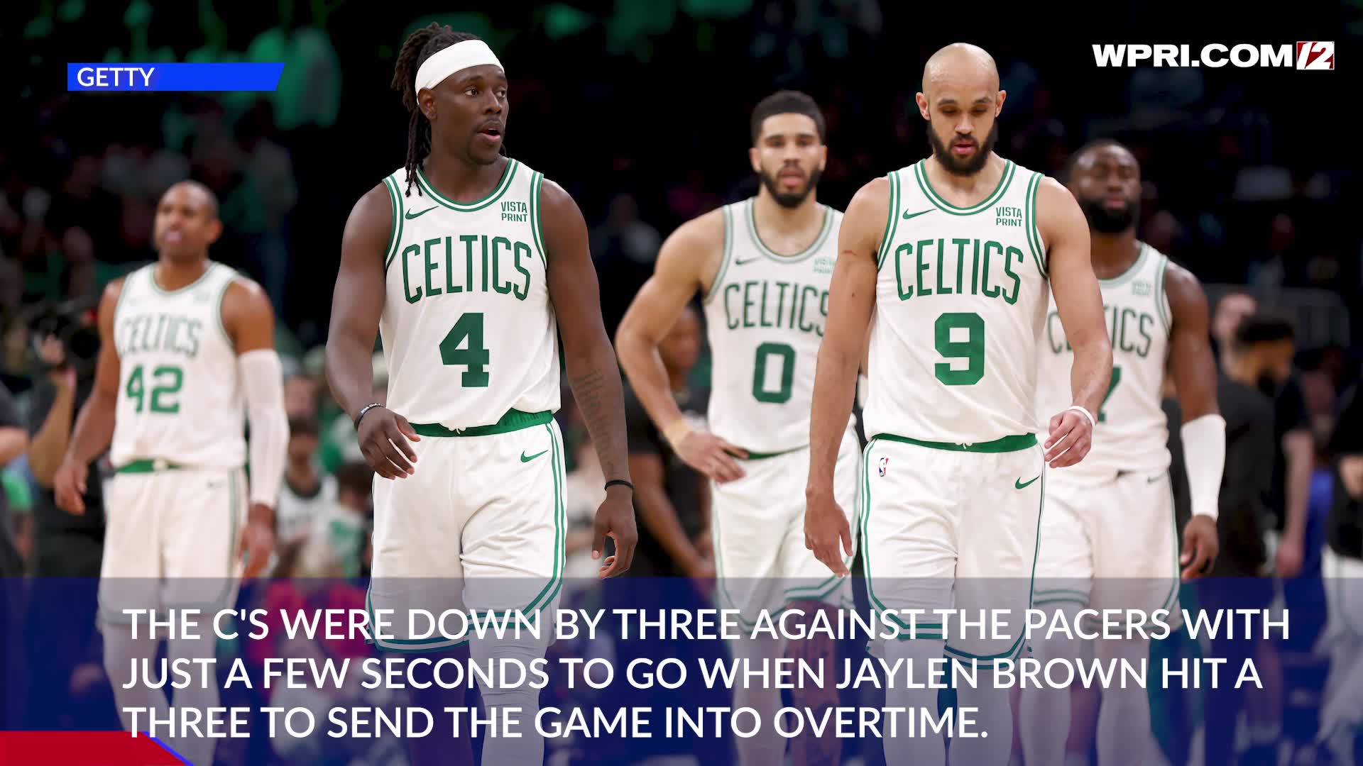 Video Now: Tatum scores 36, Brown hits 3 to force OT and Celtics edge Pacers 133-128 in Game 1 ...