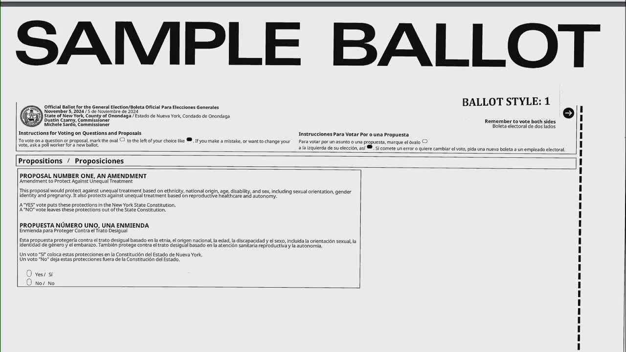 Are New Yorkers allowed to take a picture of their ballot? – NEWS10 ABC