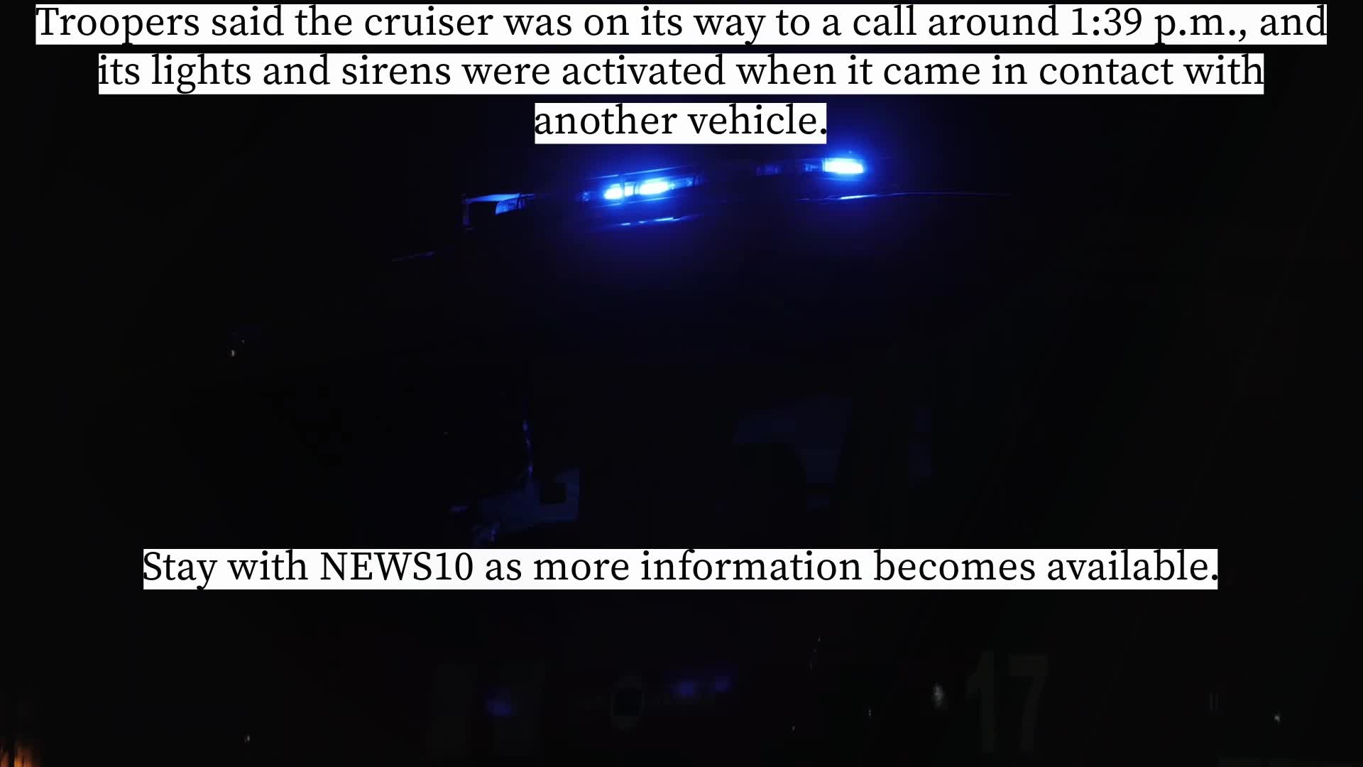 NYSP cruiser involved in southbound I-787 crash – NEWS10 ABC