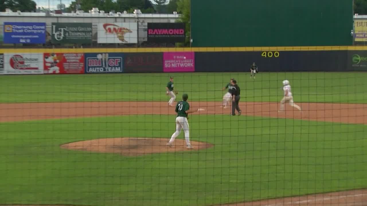 Play of the Week nominee – Shen’s RJ Ensel/Blake Mello – NEWS10 ABC