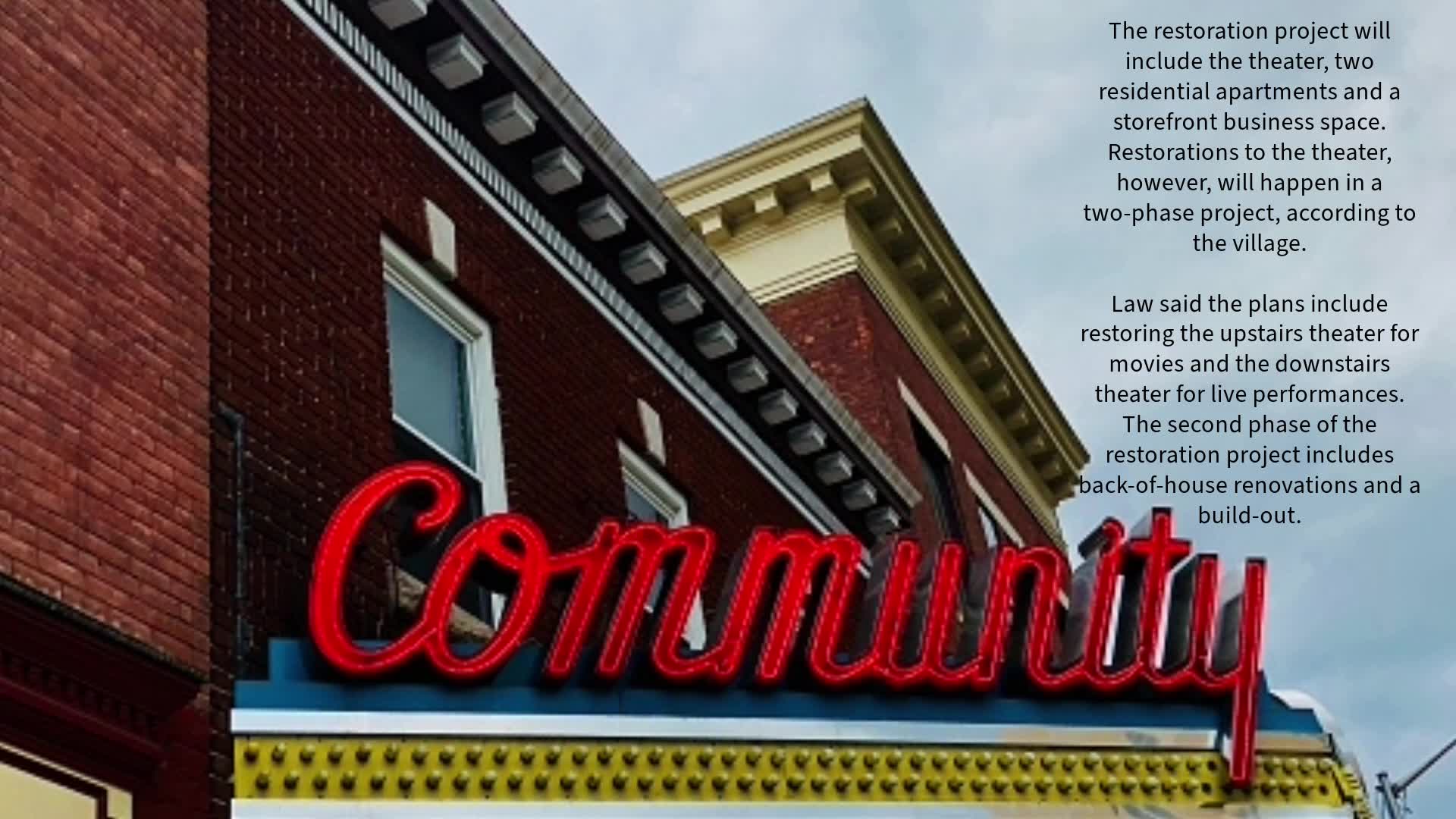 Catskill Community Theatre to reopen May 2025 – NEWS10 ABC